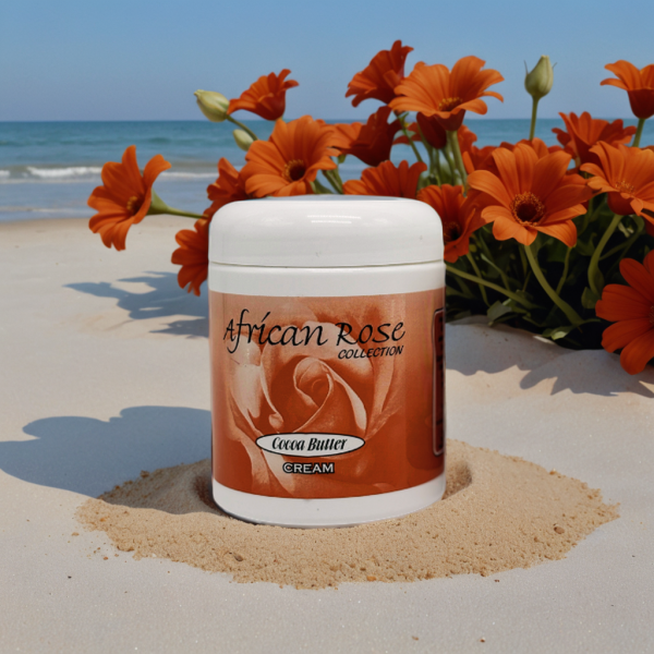 African Rose Collection - Cocoa Butter Cream - 500ml | Furnicare